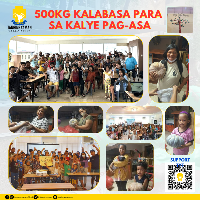 500kg Kalabasa Para sa Kalye Pag-Asa